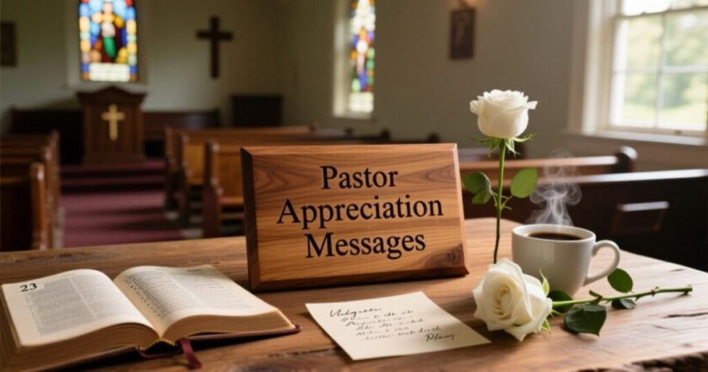 50+ Pastor Appreciation Messages and Thank You Note Examples